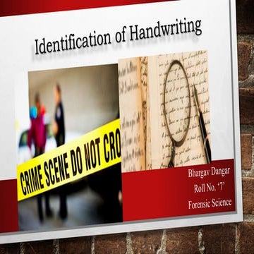 Forensic science | PPT