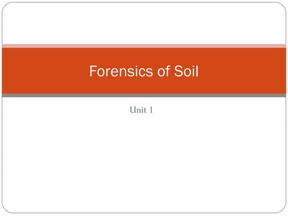 Forensic Fiber Analysis | PPTX