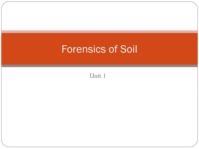 Forensic Fiber Analysis | PPTX
