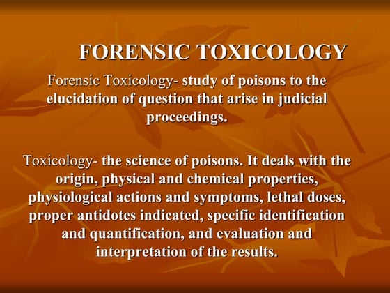 Classification of poisons and its mode of action | PPTX | Digestive ...