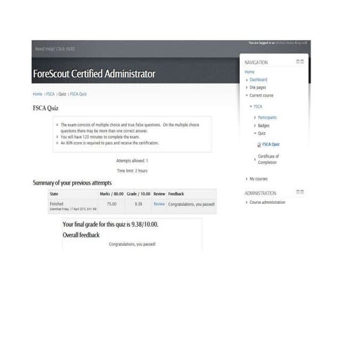 Forescout exam | PDF