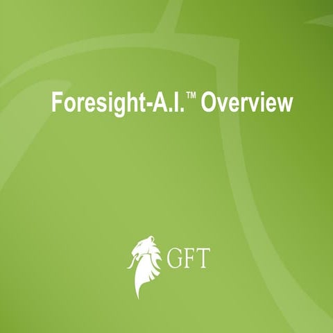 Foresight AI Overview | PPT