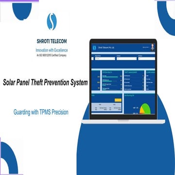 Solar panel theft prevention specially used to protect Solar panel and ...