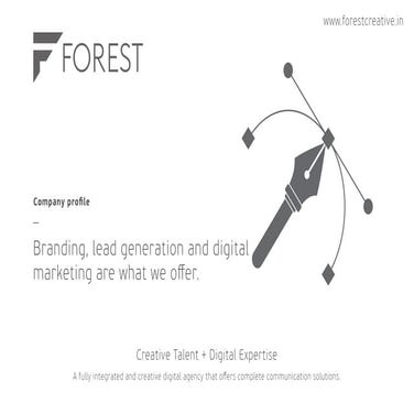 Forest Creative Portfolio | PPT