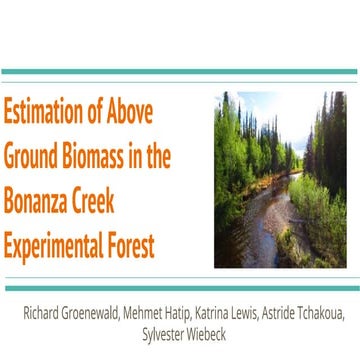 Forest Biomass Estimation using GIS data.pptx