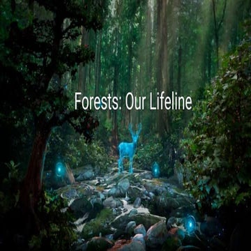 CLASS 7 PPT SCIENCE : FOREST OUR LIFE LINE CBSE | PPTX