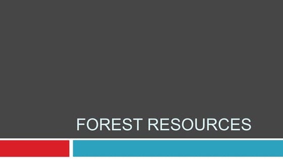 Natural Resourses (Environmental Science) | PPT