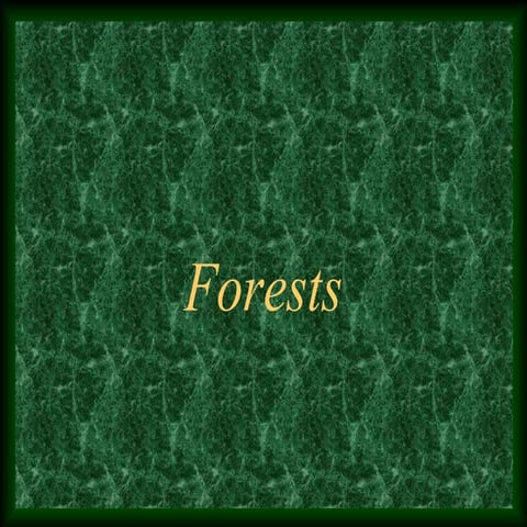 Forests | PPT