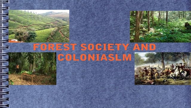 Forest society & Colonialism