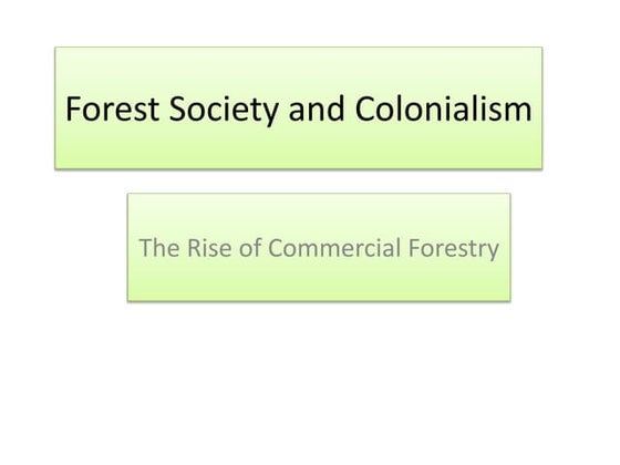 CBSE class 9 Forest society and colonialism | PPTX | Woodworking | Arts ...