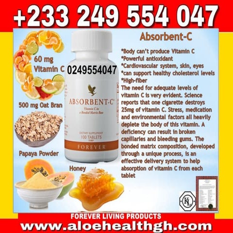 Forever absorbent c forever living products | PDF