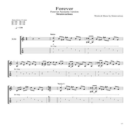 Forever acoustic | PDF