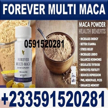 FOREVER MULTI MACA | PPT