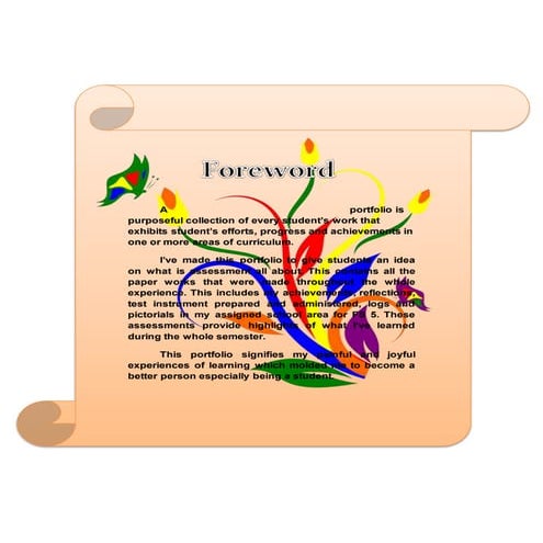 Foreword assessment | DOCX