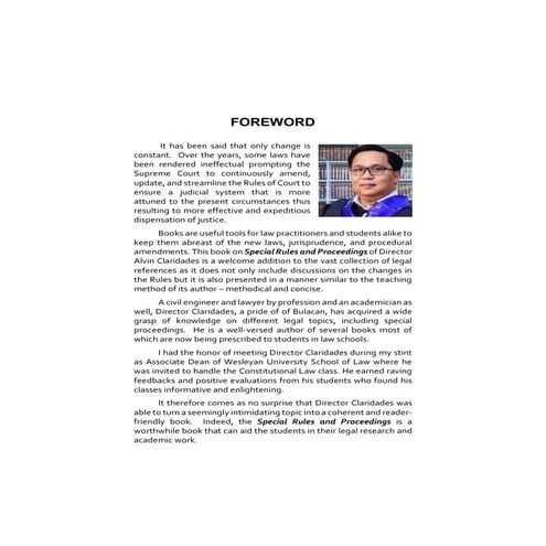 Foreword of Atty Juman Paa | DOCX