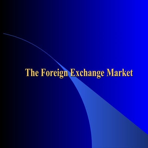 Forex ch. 9 | PPT