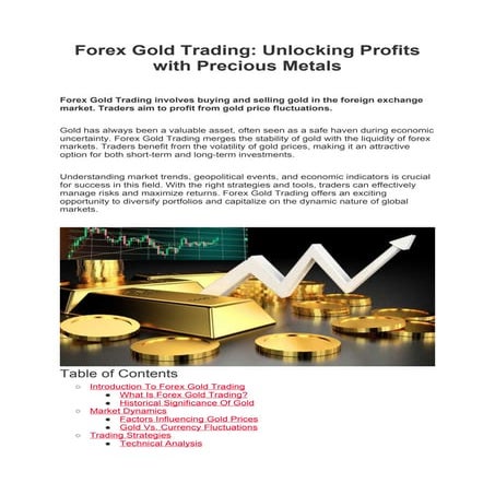 Forex Gold Trading Unlocking Profits with Precious Metals.docx