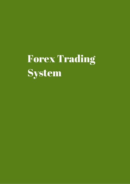 Ppt forex | PPT