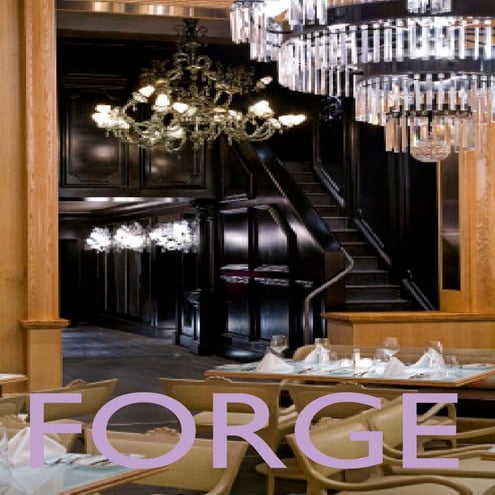 Private Dining at The Forge | PDF