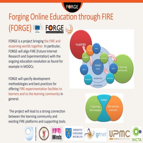 About FORGE presentation | PDF