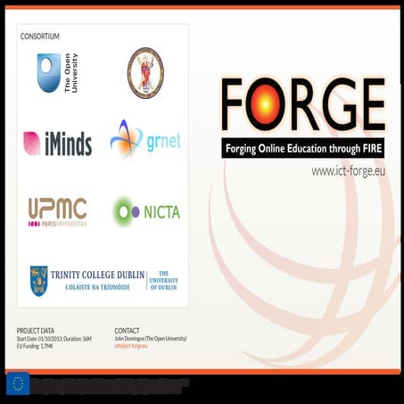 About FORGE presentation | PDF