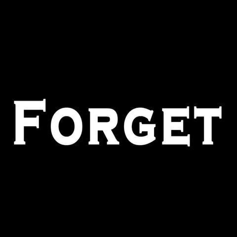 Forget | PPT
