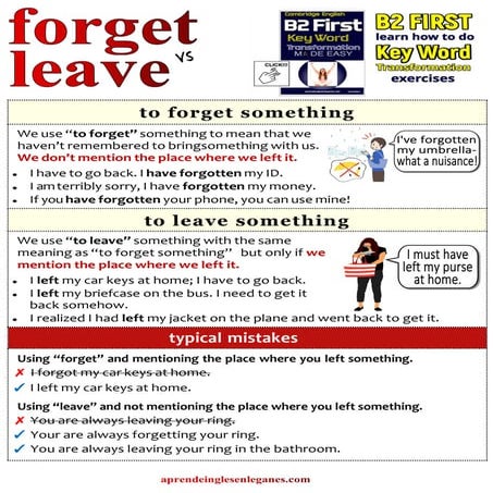 Forget vs Leave