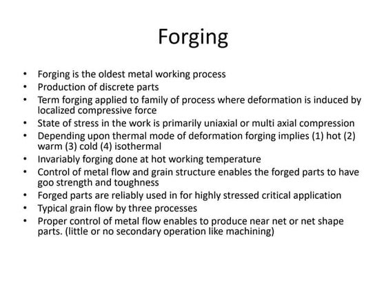 ORBITAL FORGING | PPT
