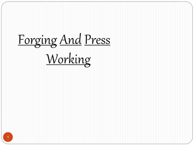 press operation | PPTX