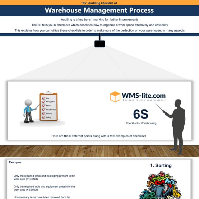 Understand "6S Checklist" for the best Warehouse Auditing Process | PDF