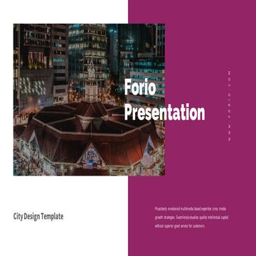 Forio Presentation : Light Color Theme | PDF | Computer Software and Applications | Computing