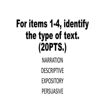 type of Text Test in English 7 Quarter 1.pptx