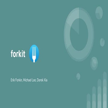 Forkit Presentation #1 | PPT