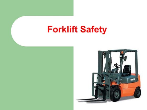 Forklift training | PPT