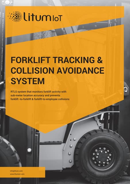 Forklift Tracking & Collision Avoidance System | PDF Forklift Tracking & Collision Avoidance System | PDF