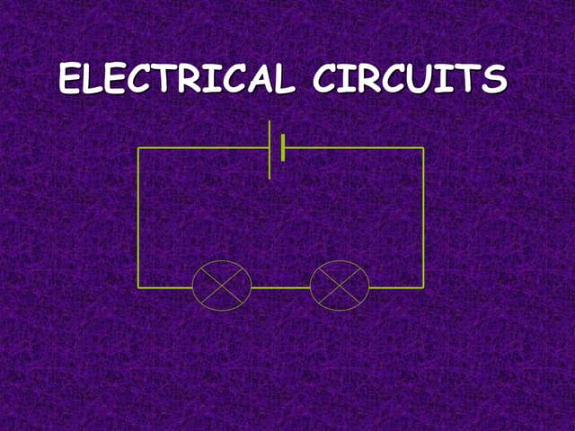 Electric circuits | PPT
