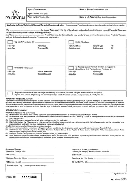 Nomination Form PAMB | PDF