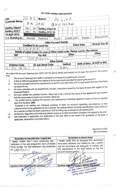 Filled and scanned Form - 8822 | PDF