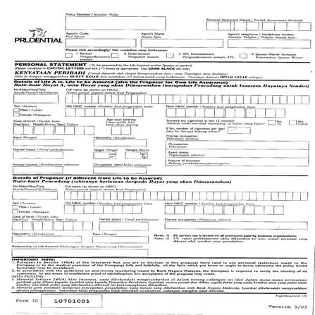 Nomination Form PAMB | PDF