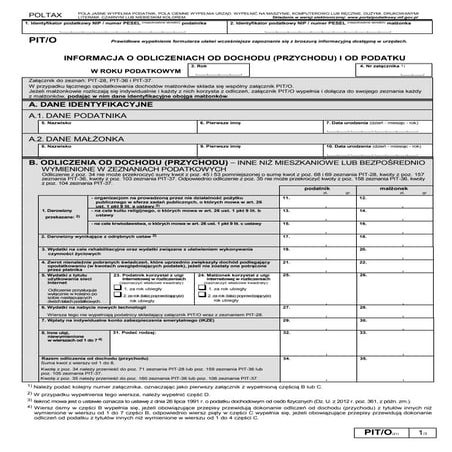 Form pit o 21- 2015-2016 | PDF