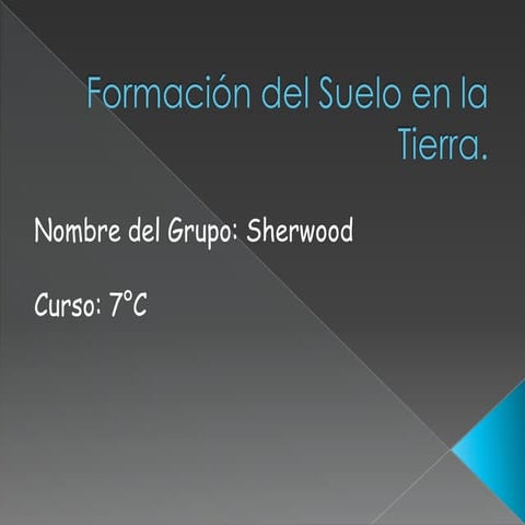 Ciclo del suelo | PPTX