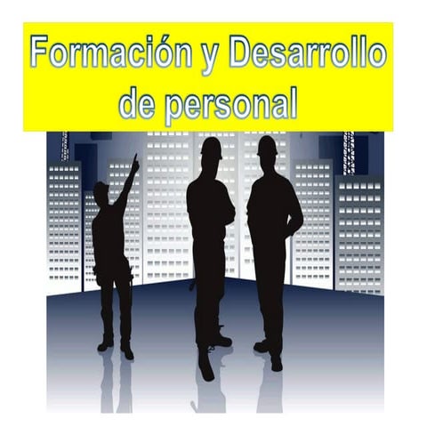 Formacion de personal tema 6 | PPT
