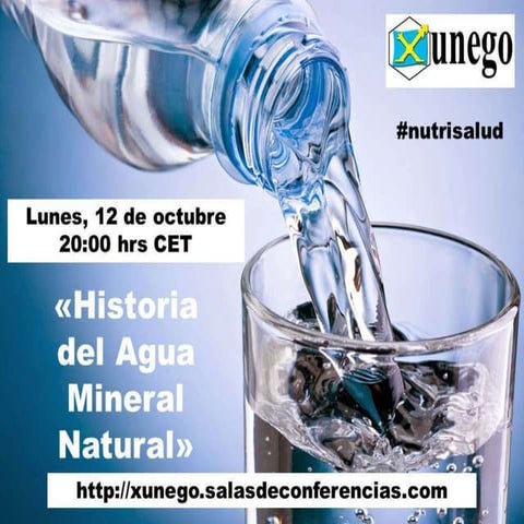 Historia del agua mineral natural. | PPTX