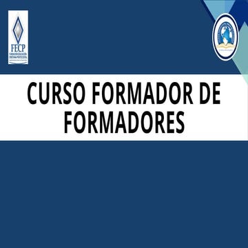 Presentación Formador De Formadores Agrupado | PPTX