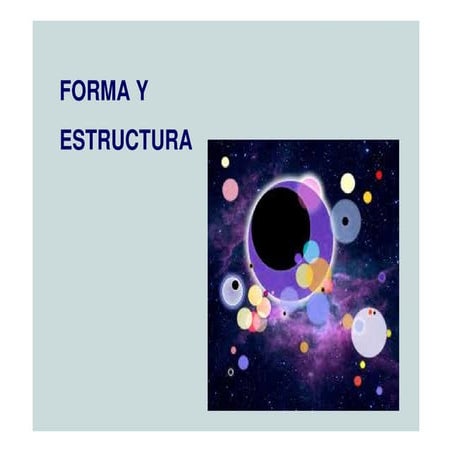 Forma y estructura en la composicon visual | PDF