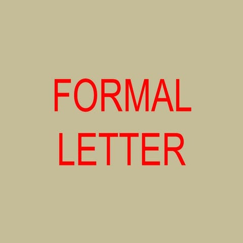 formal-letter.ppt