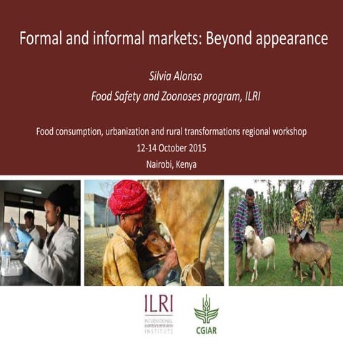 Formal and informal markets: Beyond appearance | PPTX | Business ...