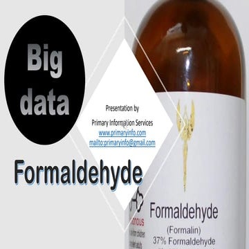 Formaldehyde | PPTX