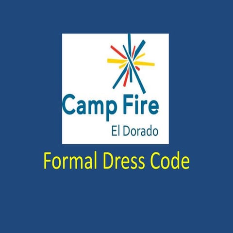 Formal dress code policy slideshow adopted 2015 | PPTX