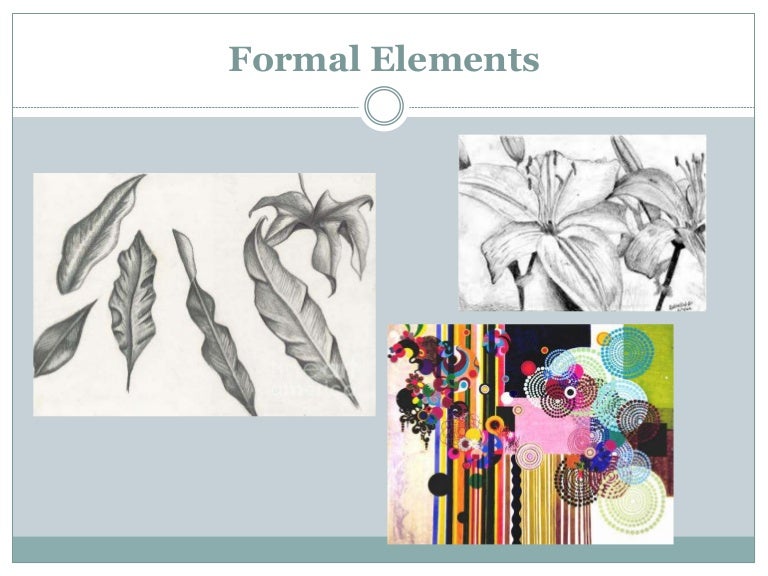 Formal Elements -Secondary Education Resource